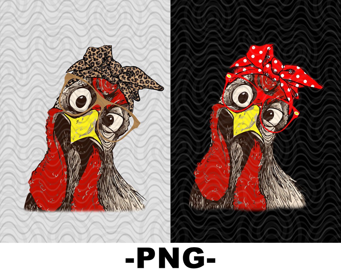 Crazy Chicken Lady Png Funny Sayings Chicken Png Funny Etsy
