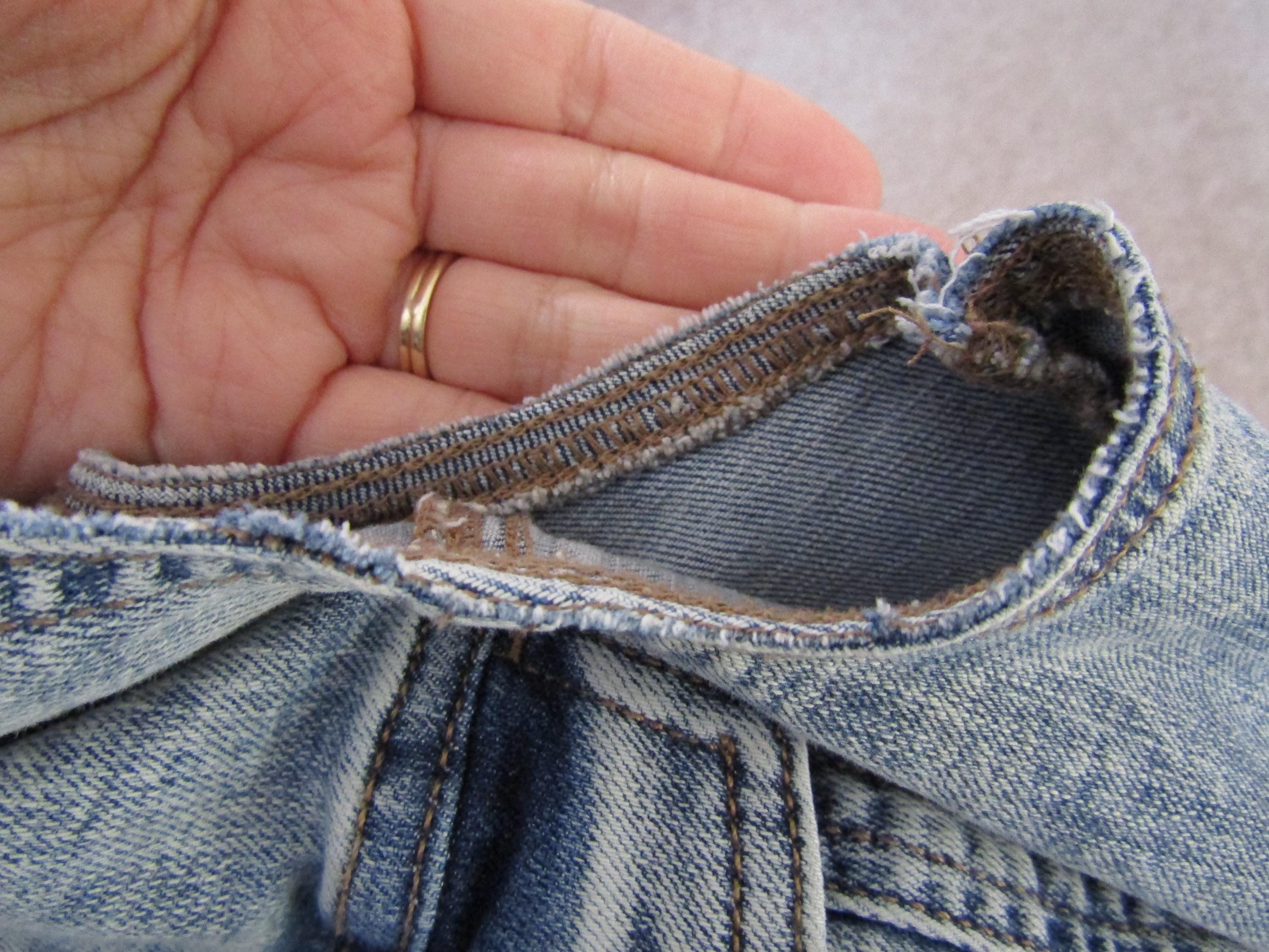 Denim Deconstructed Lace Skeleton Acid Washed Punk Biker Jean Vest*m ...