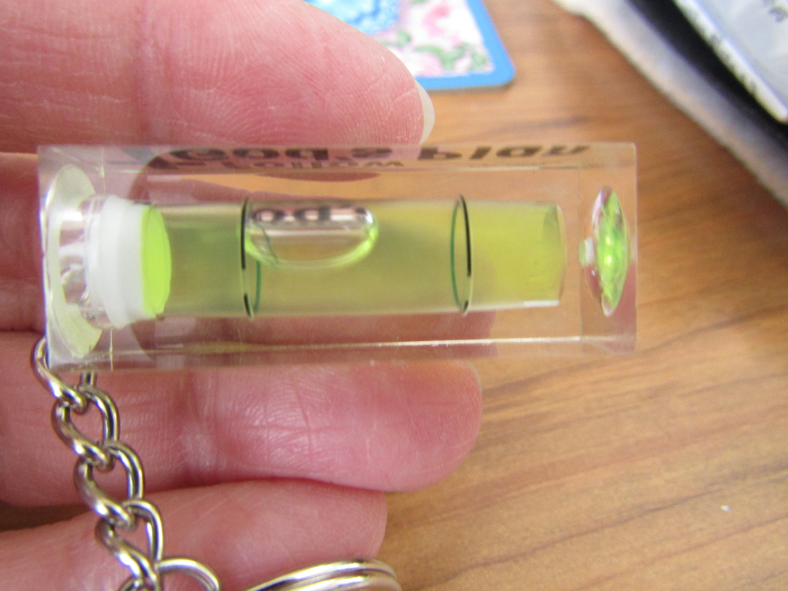 Unique Follow God's Plan Bubble Spirit Level Novelty 1 Keychain - Etsy