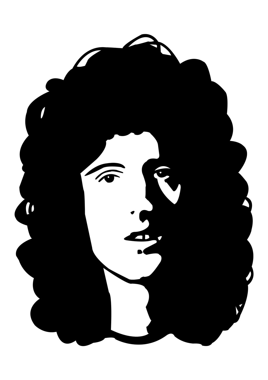 Brian May Brian May Art Illustration Print Art Print Wall Art Framed ...