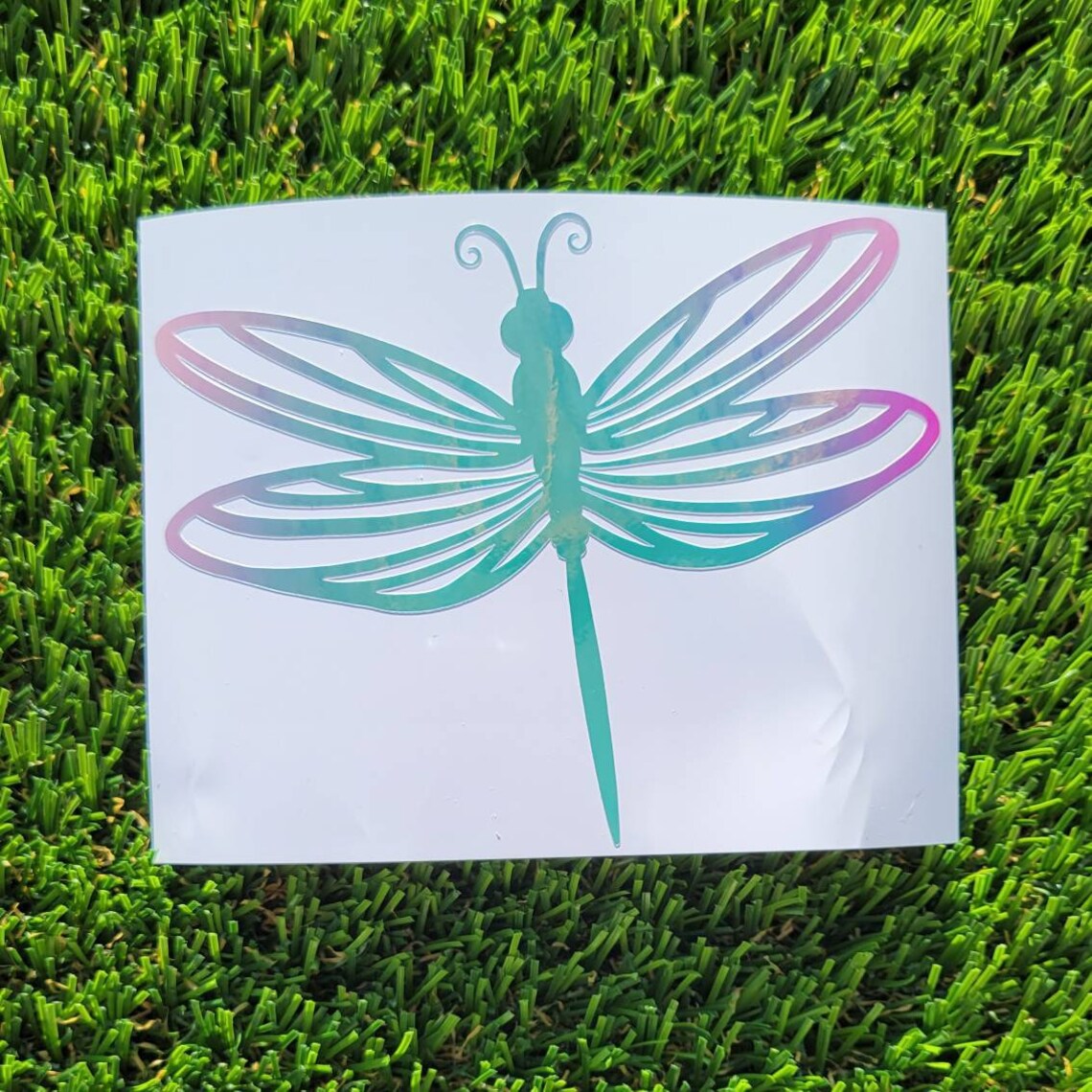 Dragonfly Vinyl Decal | Nature | Dragonfly Wings | Spiritual | Flying ...