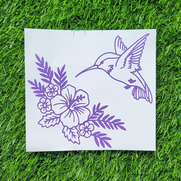 Hummingbird Sticker - Etsy