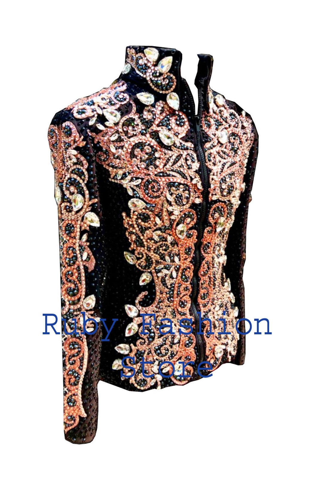 Rose Gold Rodeo Queen Jacket: Western Showmanship Jacket - Etsy