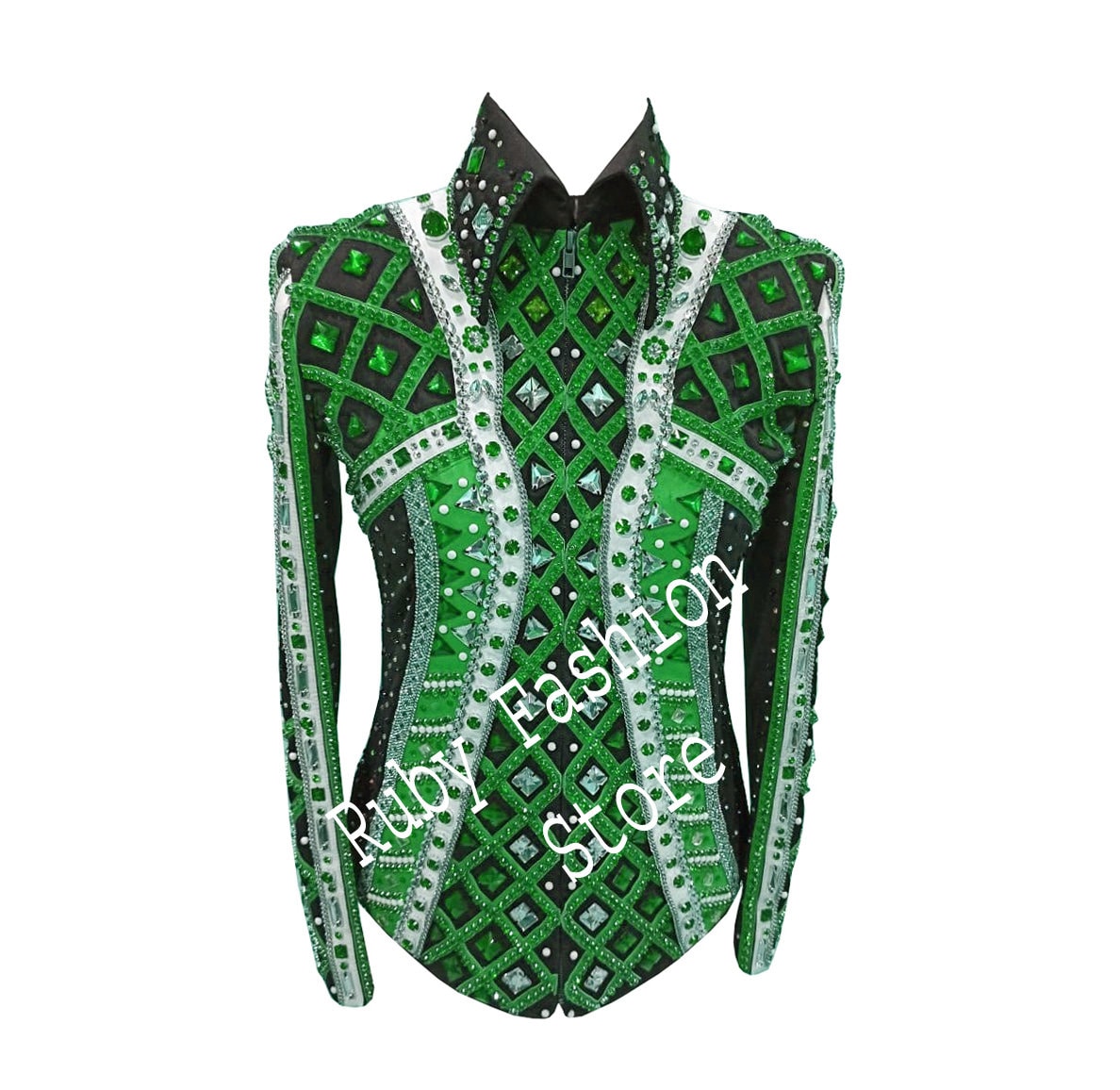 Western Women Black Base Showmanship Jacket - Etsy