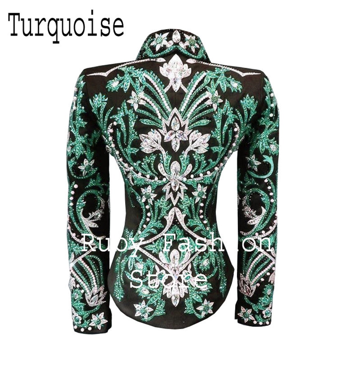 Western Custom Rodeo Queen Showmanship Horsemanship | Etsy