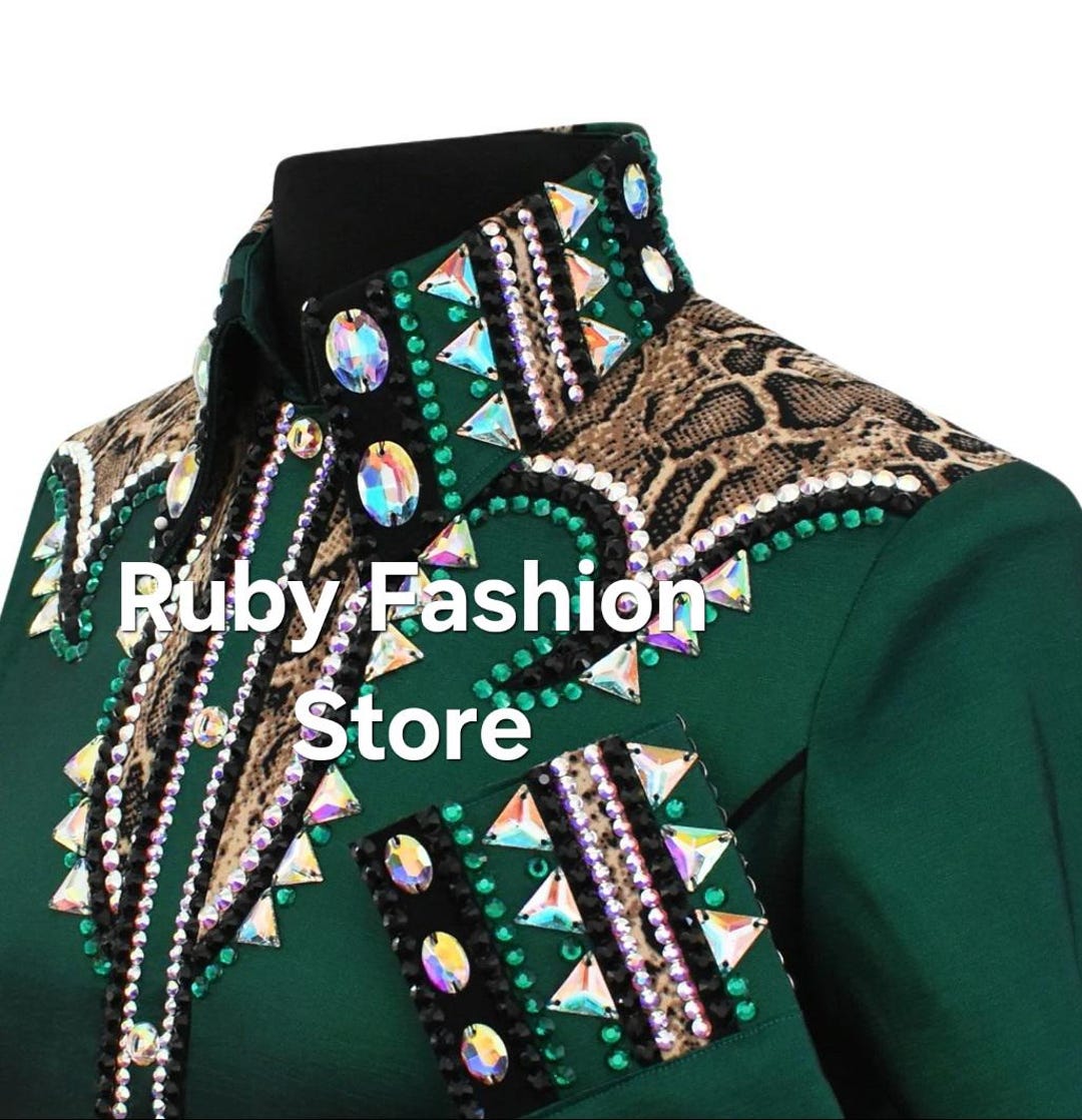 Western Show Shirt: Custom Rodeo Queen Rail Shirt - Etsy