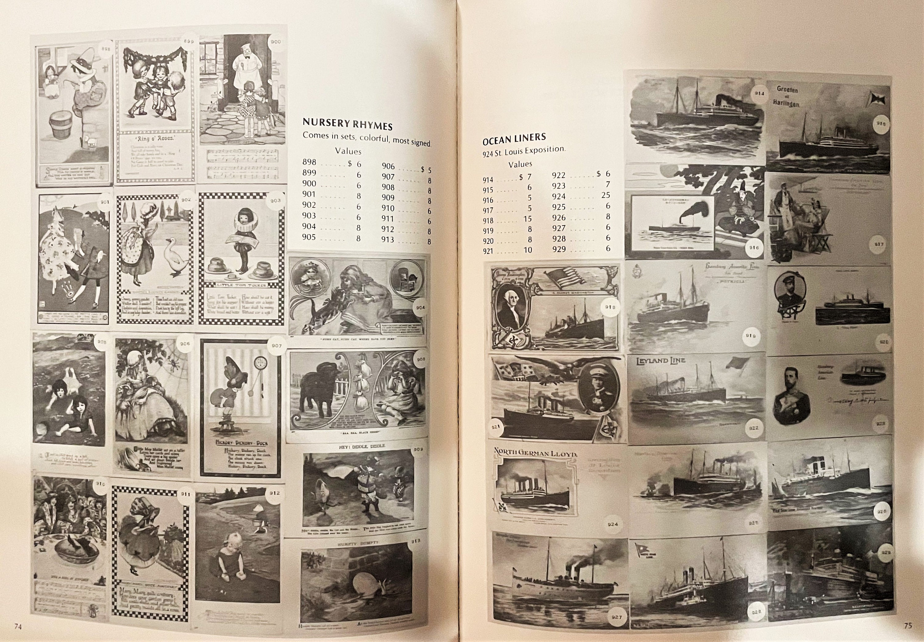 Rare & Expensive Postcards Book II 2 Illustrated Price Guide Reference ...