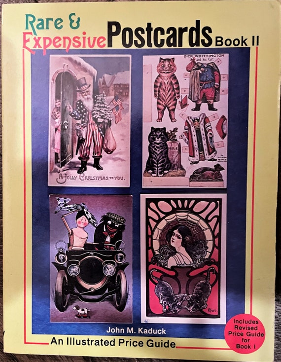 Rare & Expensive Postcards Book II 2 Illustrated Price Guide | Etsy