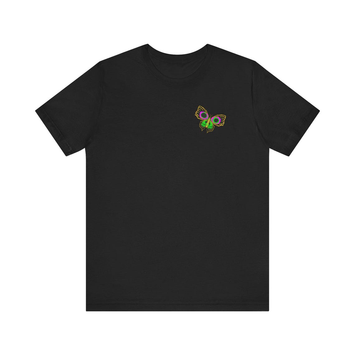 Arcane Jinx Butterfly Front and Back Printed T-shirt - Etsy