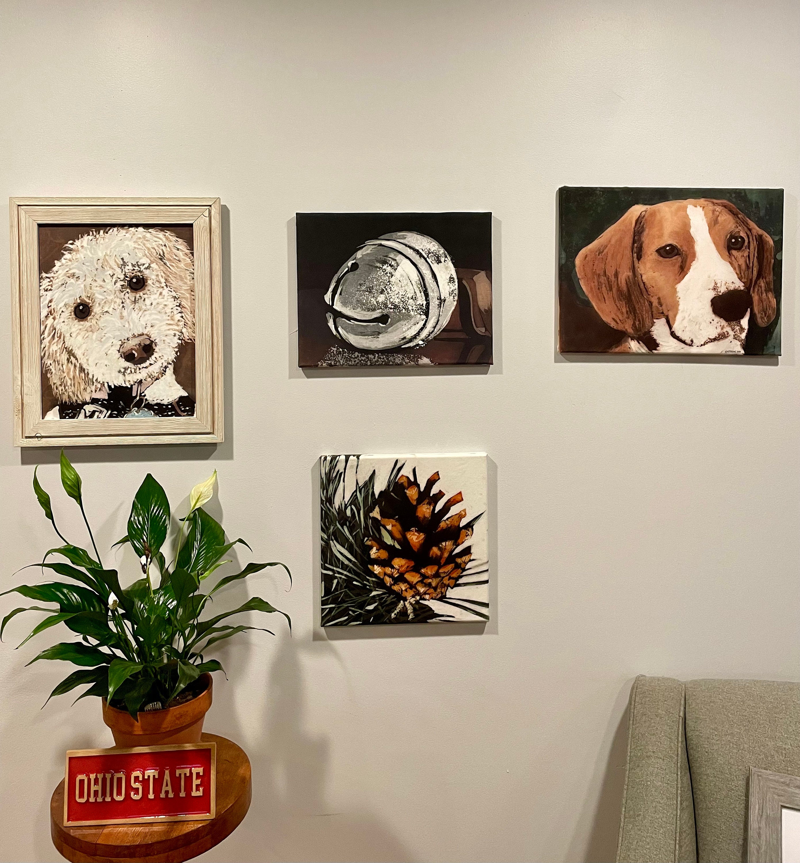 Personalized Wall Art Batik Decor Painting From Photo Hand Drawn ...