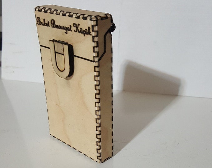 Laser Cut Cigarette Box for Slim Long Case Laser Cut Files SVG DXF ...