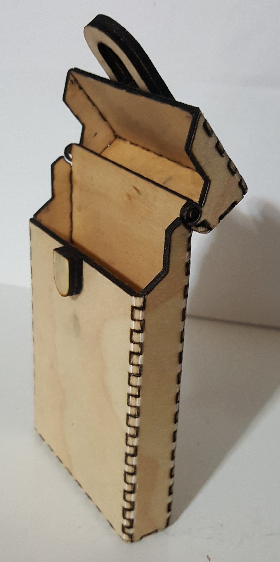 Laser Cut Cigarette Box for Slim Long Case Laser Cut Files SVG DXF ...