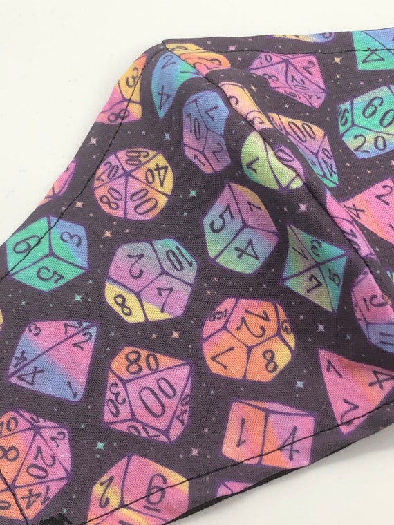 Rainbow D20 Dice and More for the Tabletop Rpg Player or - Etsy