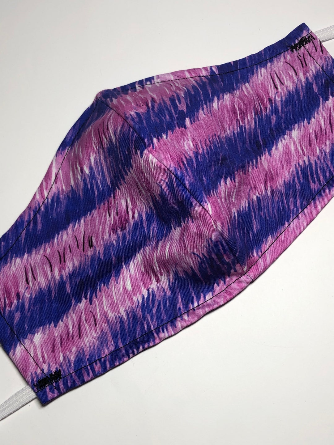 Purple and Pink Cat Fur Print Reusable Face Mask for Adults and Teens ...