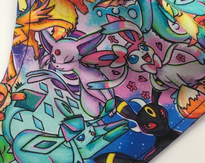 Eevee-loutions ... Eevee of All Types...facemask for Adults. Sylvia ...