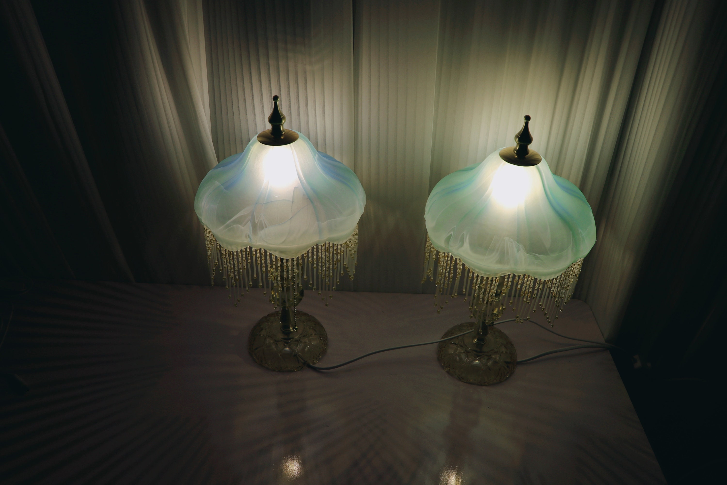 Small Victorian Table Lamps