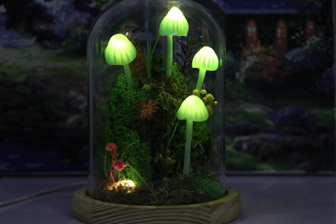 Forest Mushroom Series Magic Mushroom Lamp Handmade Original Night ...