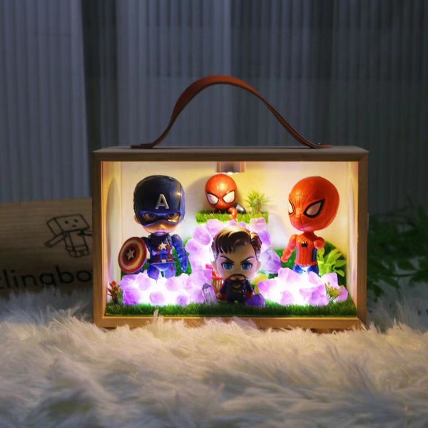 Avengers Lamp Box - Etsy