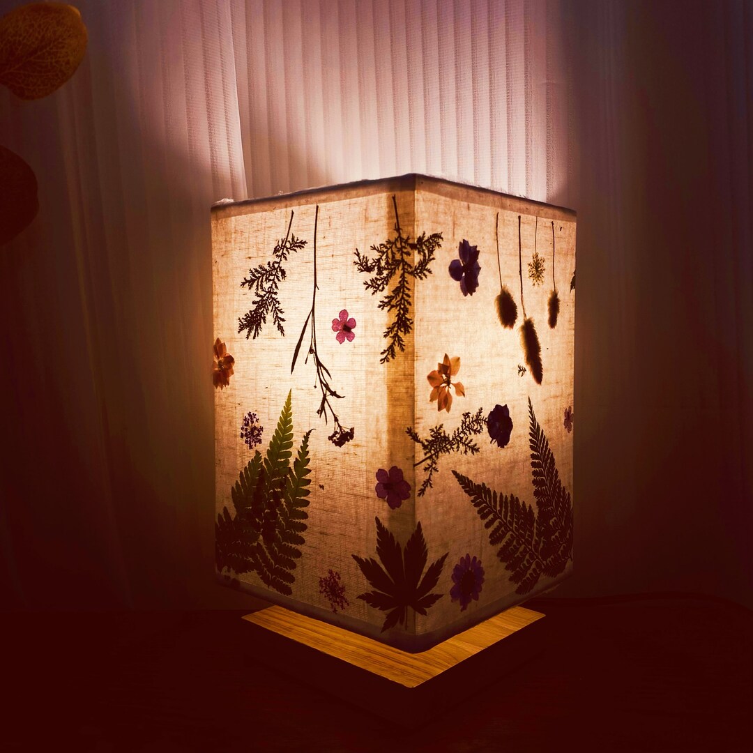Creative Diy Embossing Retro Night Light Pure Natural Plant - Etsy Canada