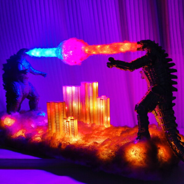 Godzilla Night Light - Etsy