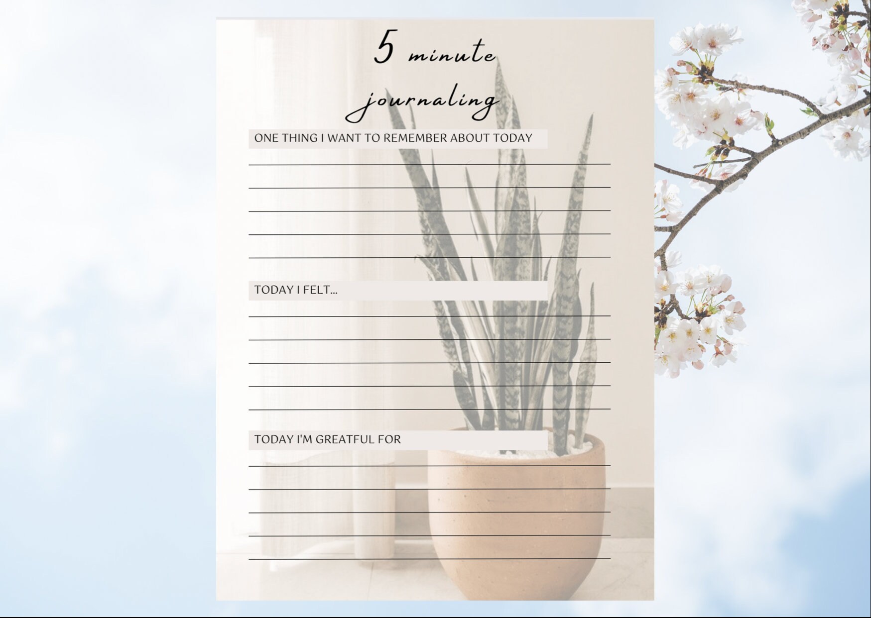 Mental Health Journal: Full Body Check In, Weekly Planner, Monthly ...