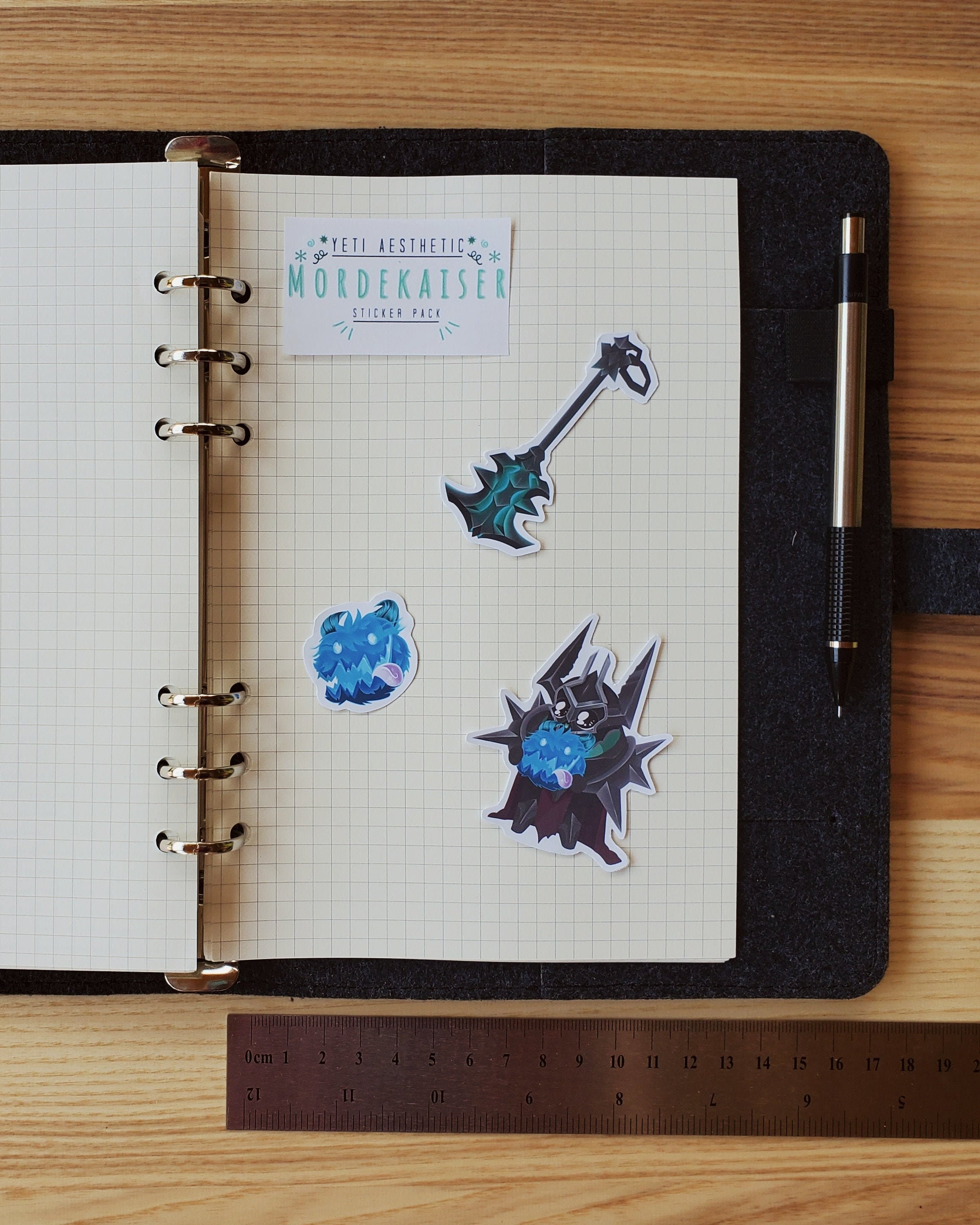 Chibi Mordekaiser Sticker Pack League Of Legends | Etsy