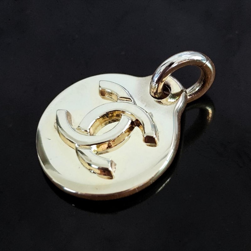 Chanel Logo Pendant - Etsy