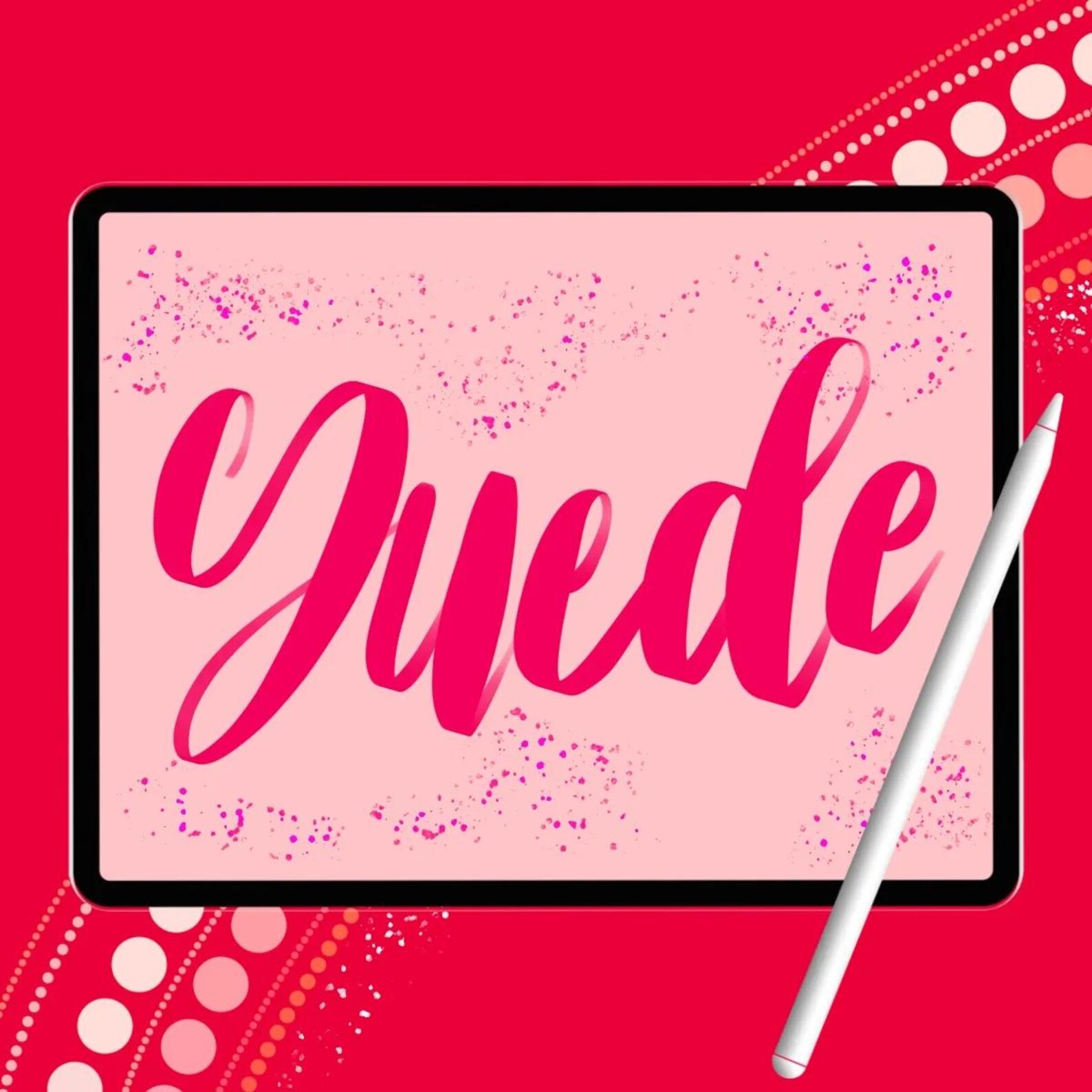 The Ultimate Calligraphy & Lettering Brushes Procreate Brushes Pressure ...