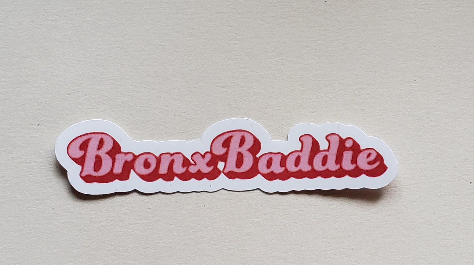 Bronx Baddie Vinyl Sticker Phrase Stickers, Quote Stickers, Funny Cute ...