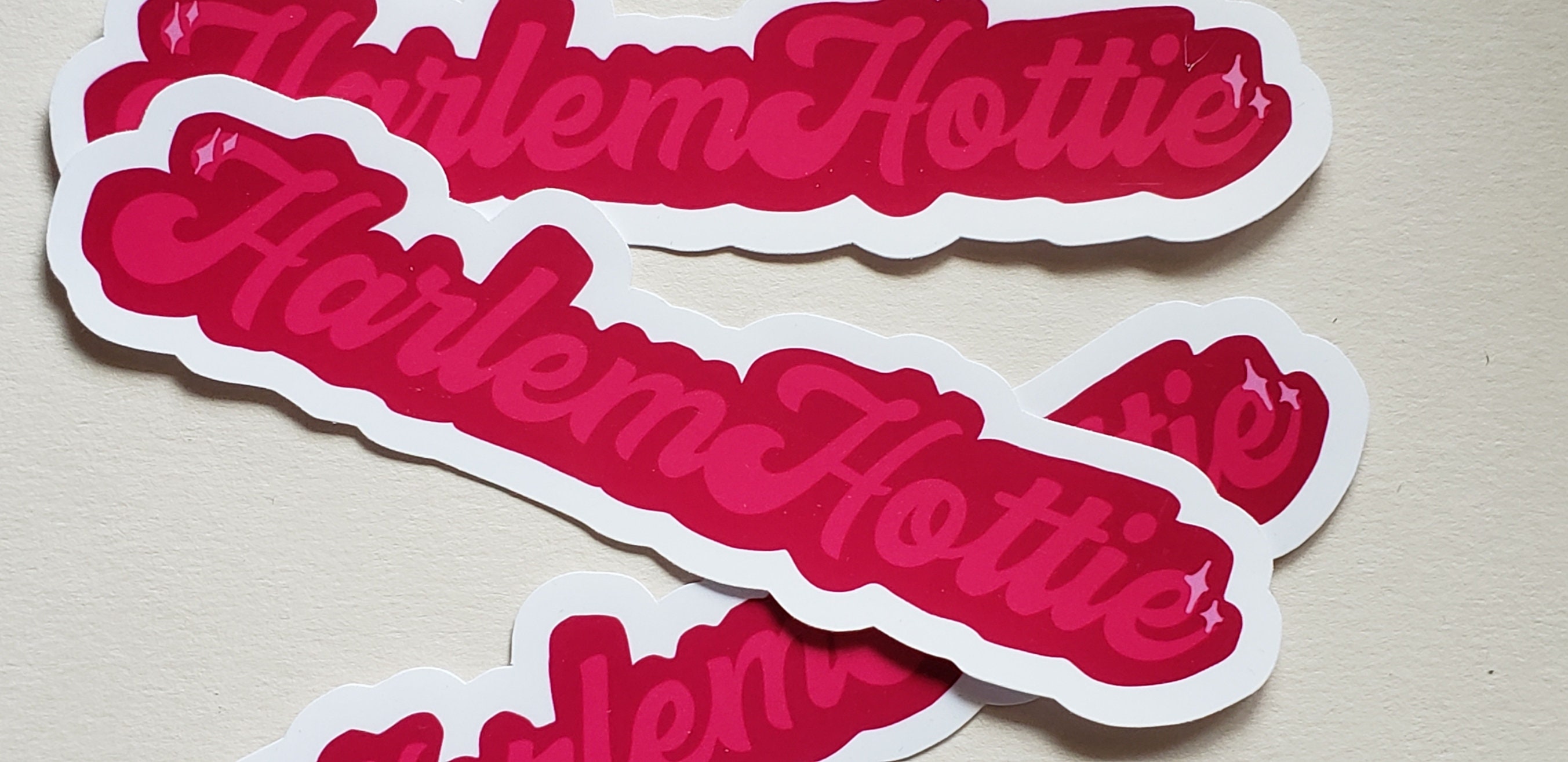 Harlem Hottie Vinyl Sticker NYC sticker cute cheap sticker | Etsy