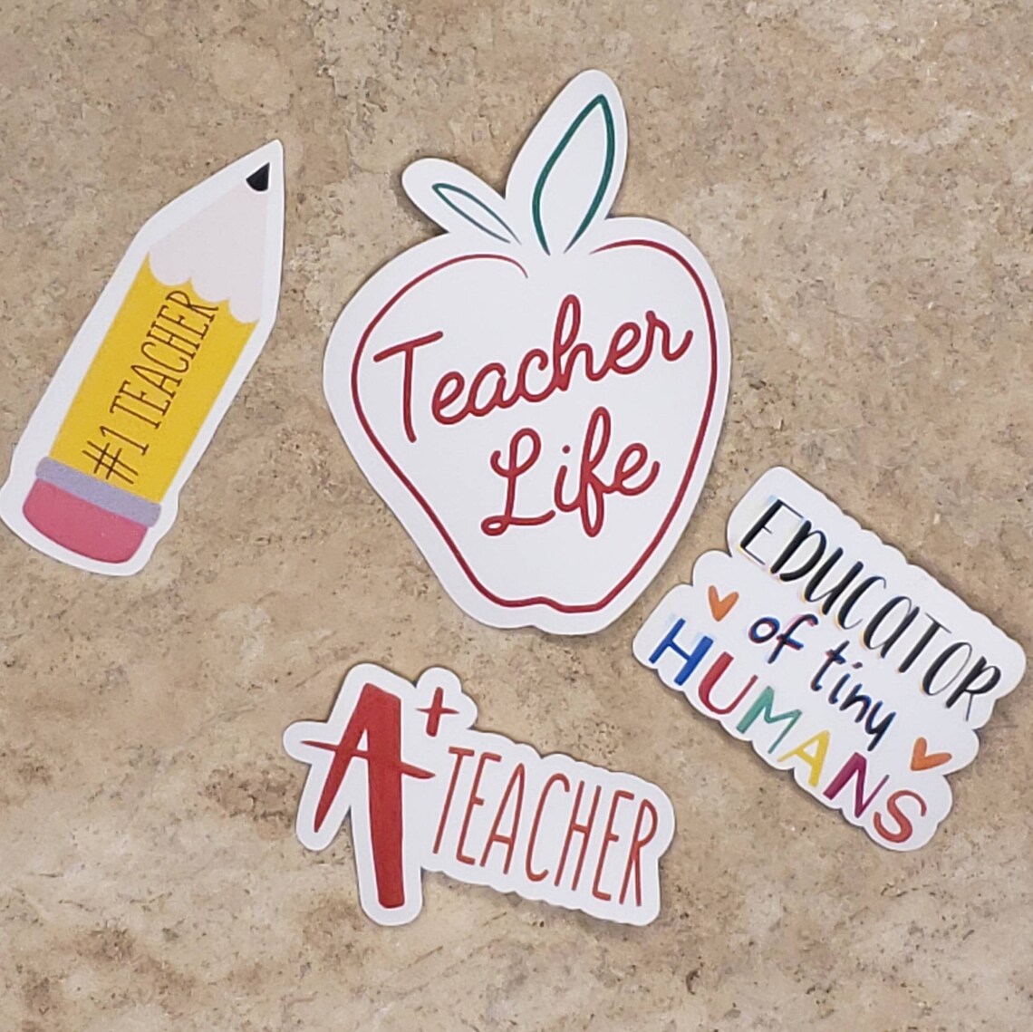Teacher Appreciation Sticker Pack sticker set cute cheap | Etsy