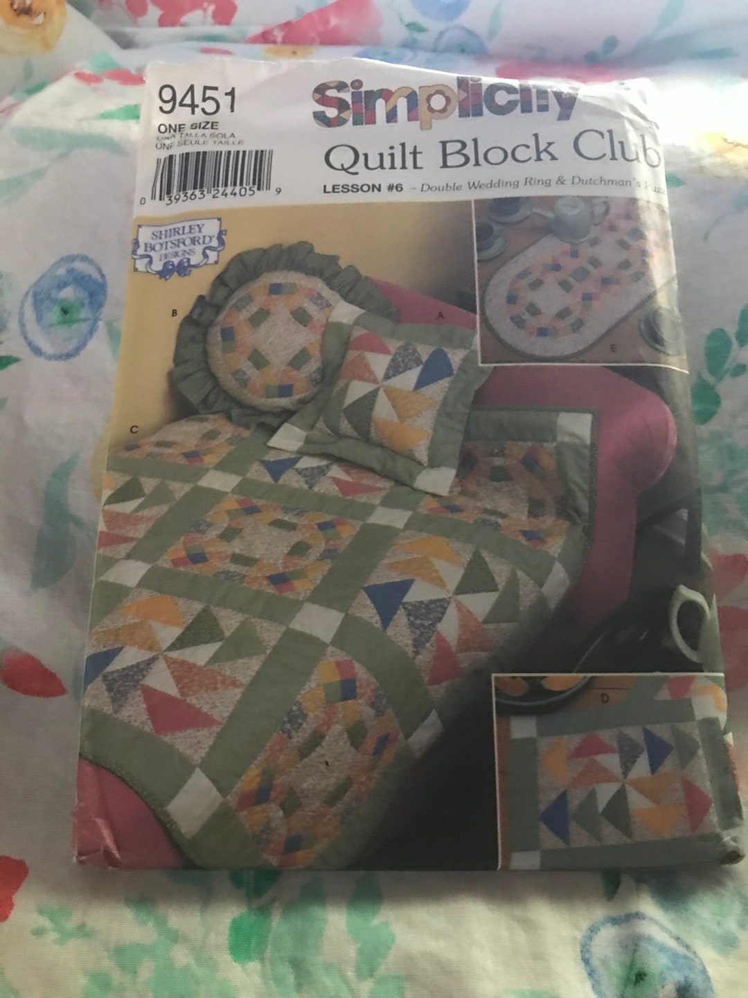 Simplicity Quilt Block Club 9169 , 9234 , 9253 , 9312 , 9371 , 9451 All ...