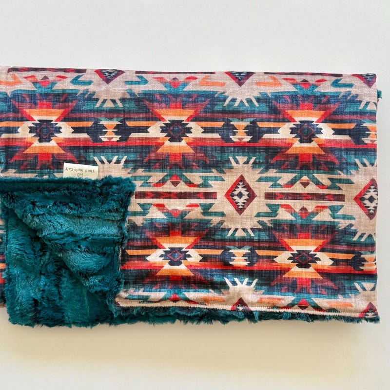 Aztec Blanket - Etsy