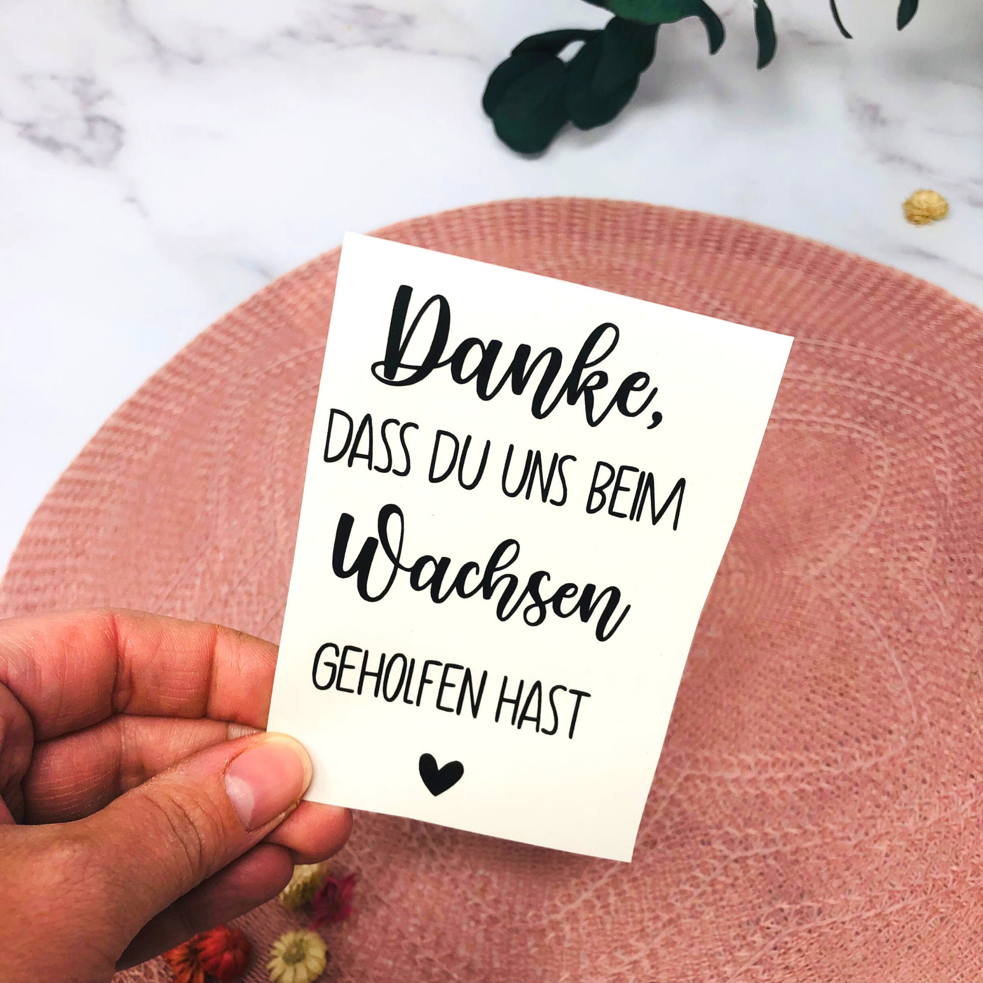 Danke dass du UNS beim Wachsen geholfen hast Aufkleber für - Etsy.de Danke dass du UNS beim Wachsen geholfen hast Aufkleber für - Etsy.de