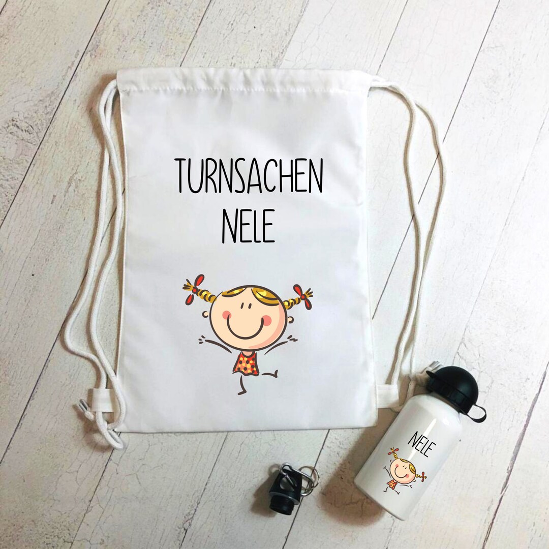 Gym Bag School Back to School Kita Kindergarten With - Etsy