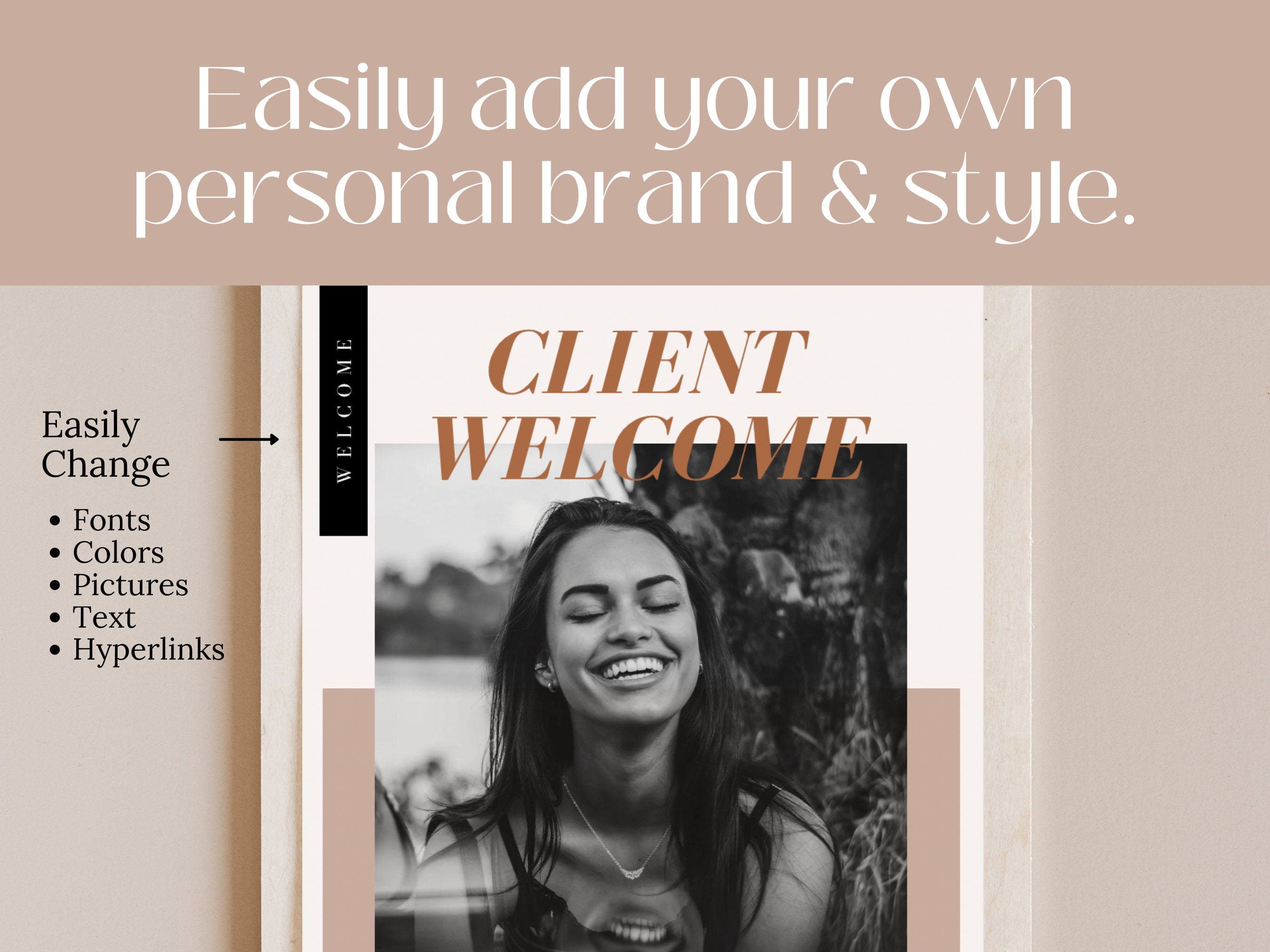 New Client Welcome Packet Portfolio of Business Templates for Virtual ...