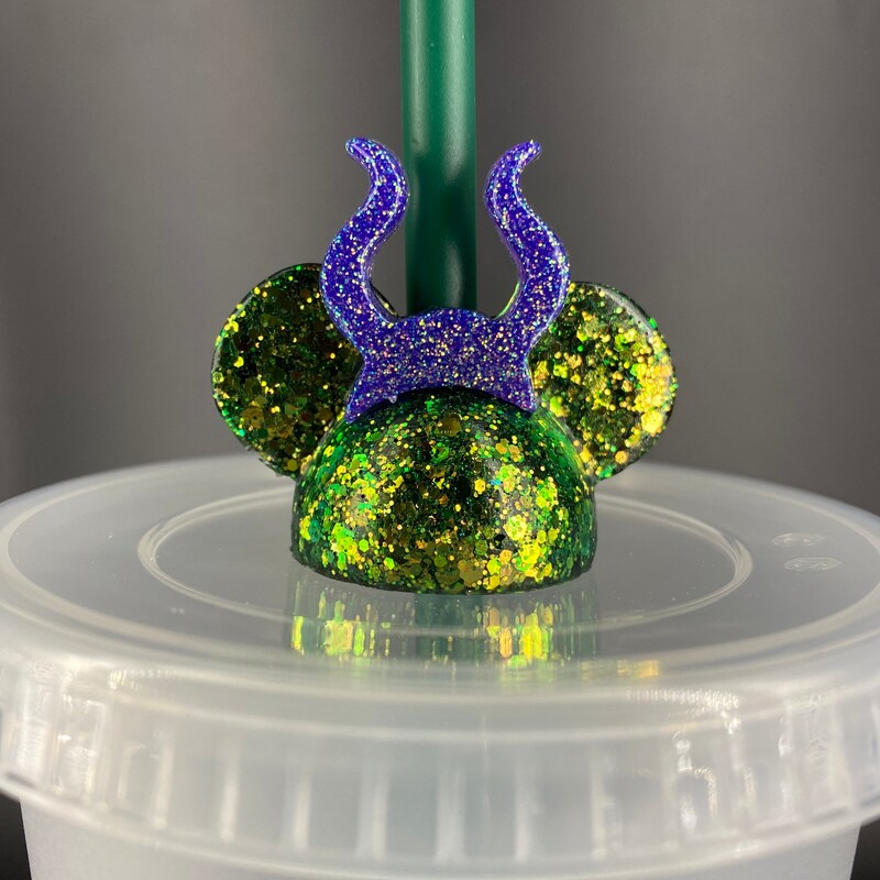 Mickey Mouse Straw Topper - Etsy