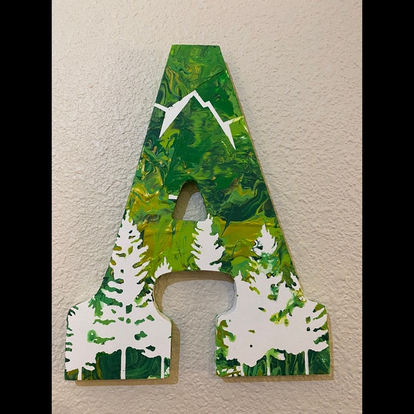 Paint Pouring Signs - Etsy