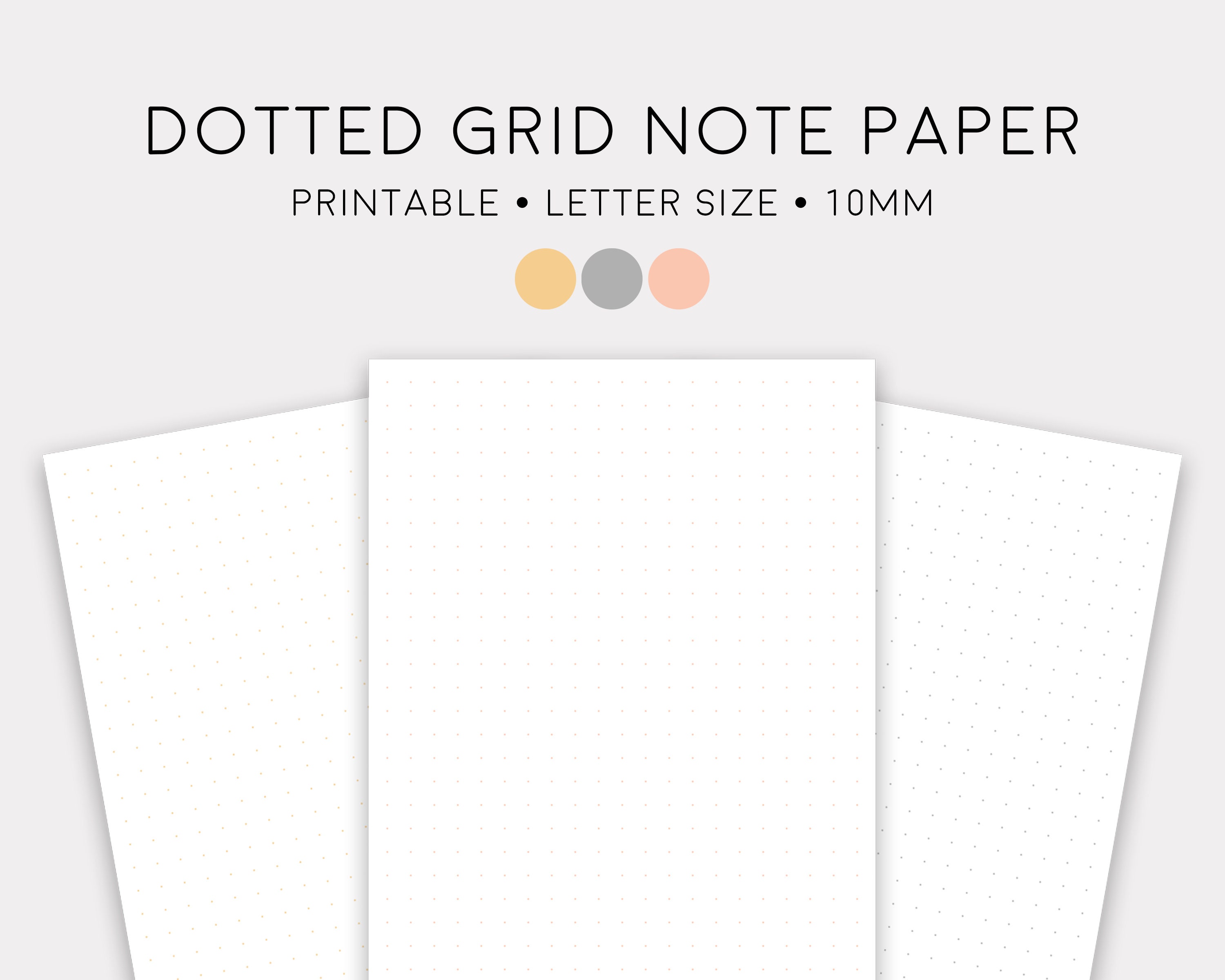 Dotted Grid Note Paper Printable 10mm Letter Planner Notes Etsy dotted-grid-note-paper-printable-10mm-letter-planner-notes-etsy