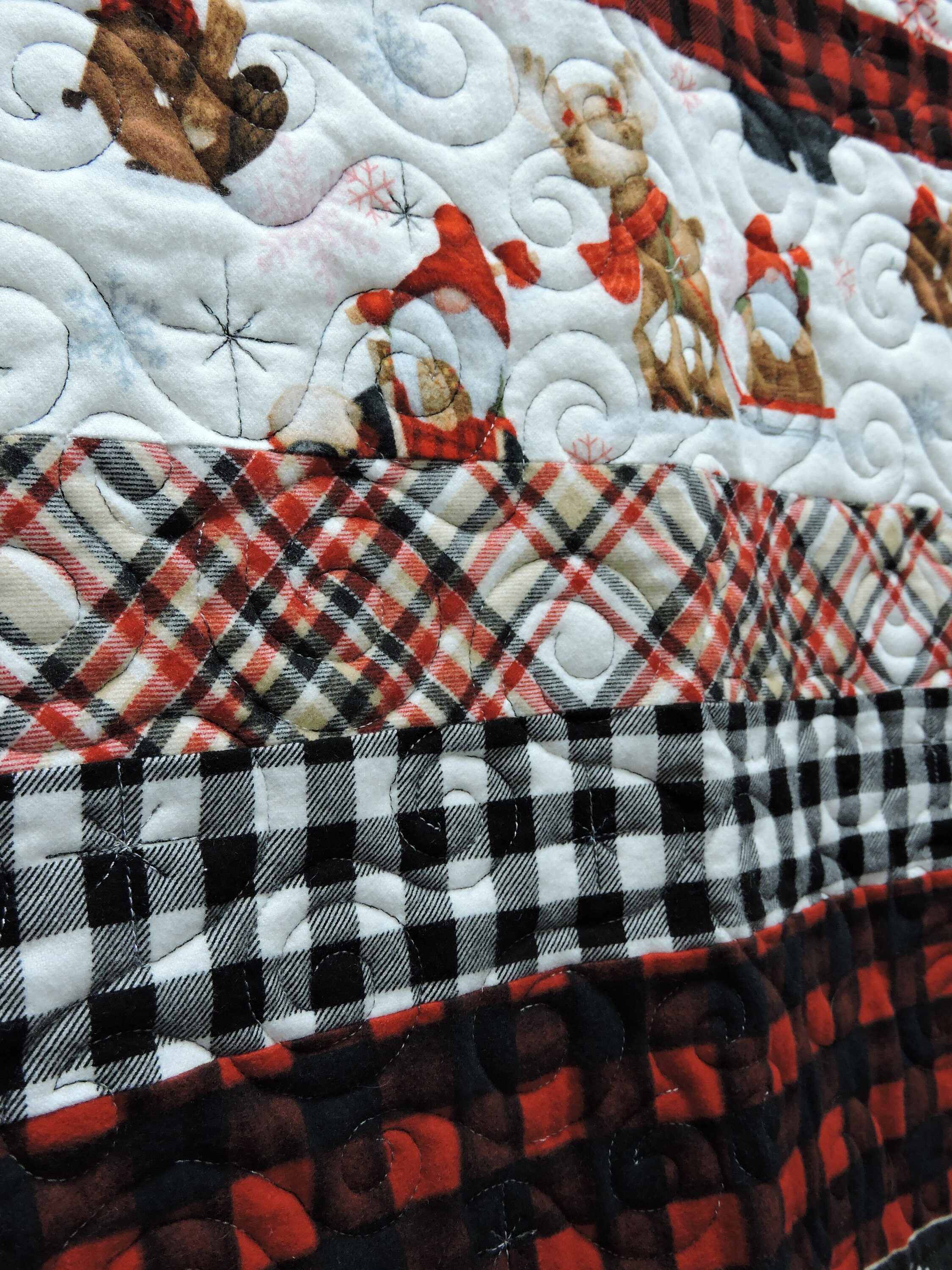 Timber Gnomes - Quilted XL Throw - Etsy