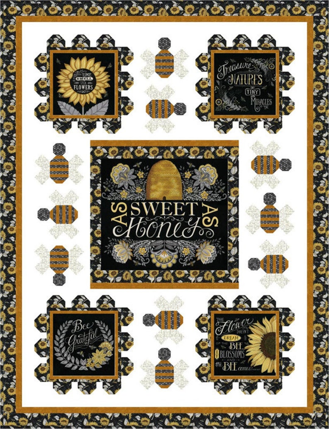 Bee Grateful Kit by Deb Strain - Etsy