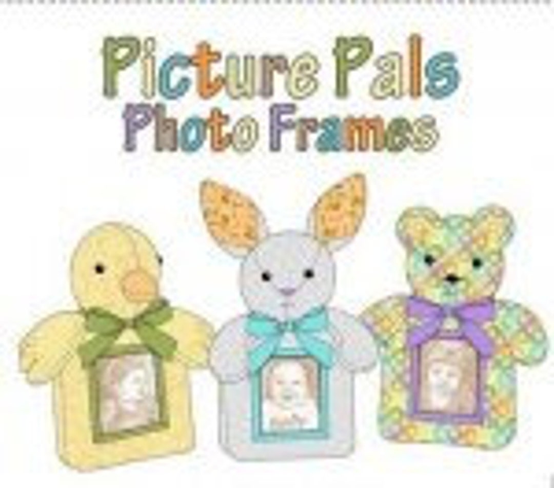 Picture Pals Photo Frames Fabric Panel - Etsy