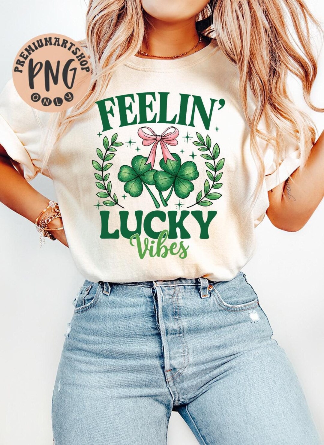 Feelin' Lucky Vibes Png, Lucky St Patricks Day Png, Shamrock St ...