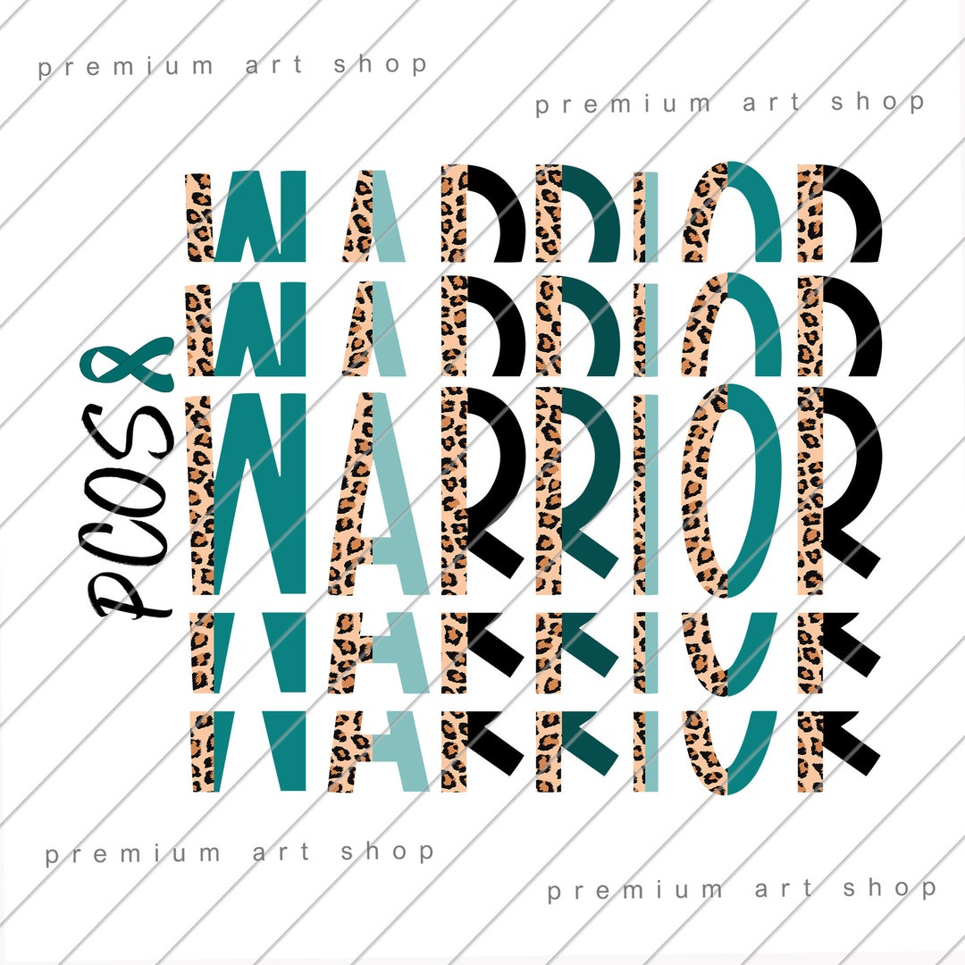 PCOS Png, PCOS Warrior Png, PCOS Awareness Sublimation Design Download ...