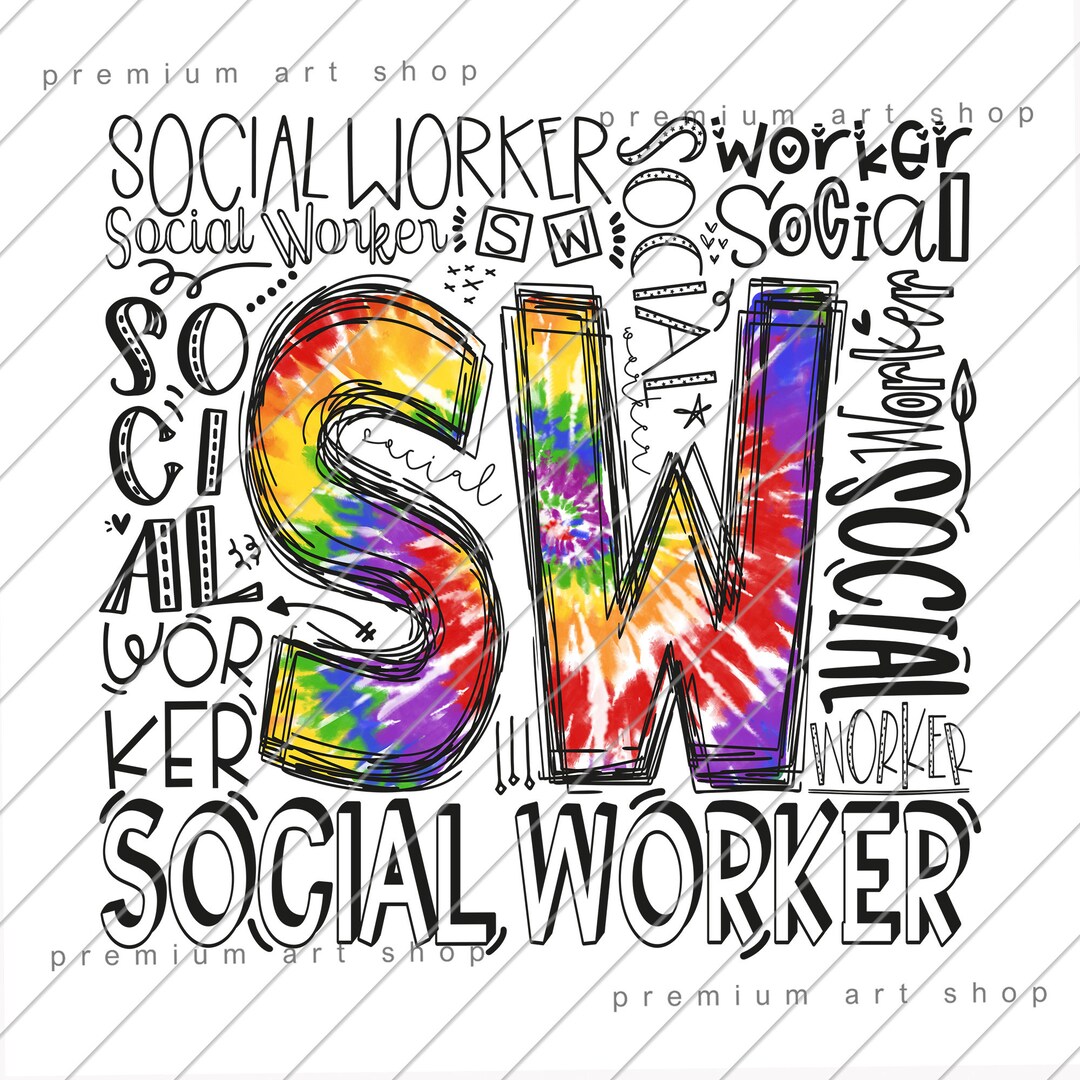 Social Worker PNG, Social Worker Sublimation Design Download, Love ...