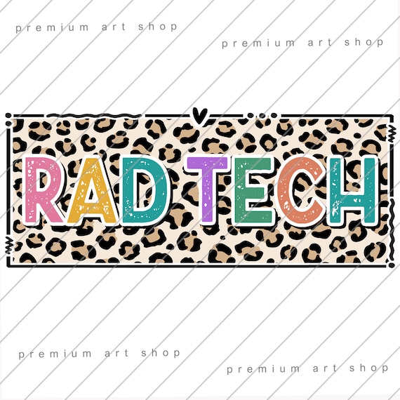 Radiology Tech PNG Rad Tech Sublimation Design Download Rad - Etsy