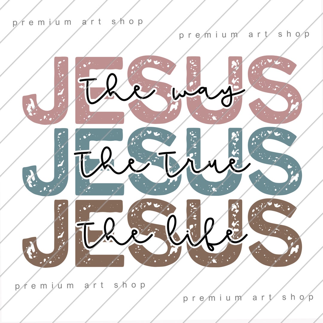 Jesus PNG, Jesus Sublimation Design Download, Christian PNG, Religious ...