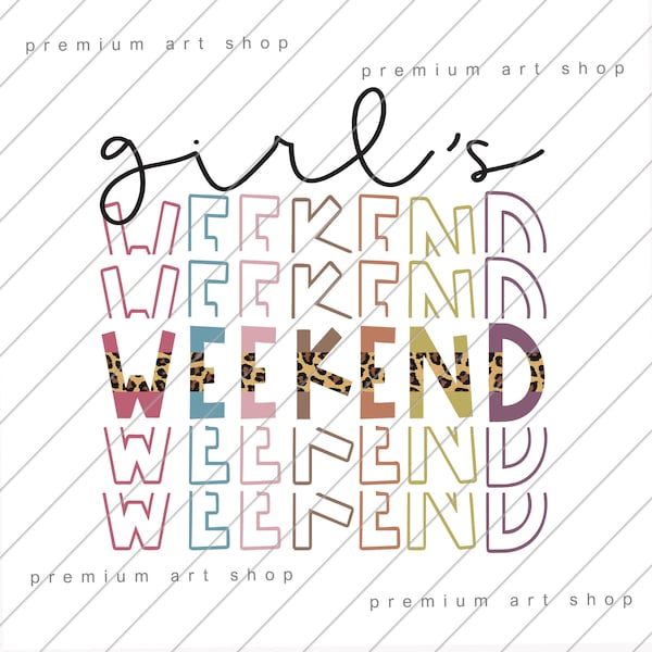 Girls Weekend - Etsy