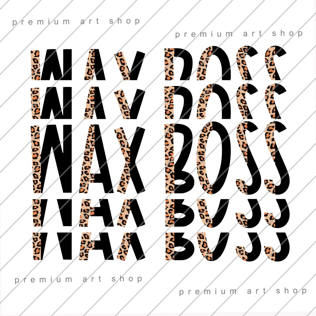 Wax Boss PNG, Waxing Sublimation Design Download, Wax Technician ...