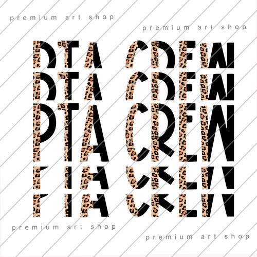 PTA PNG Back to School Sublimation Design Download Physical - Etsy